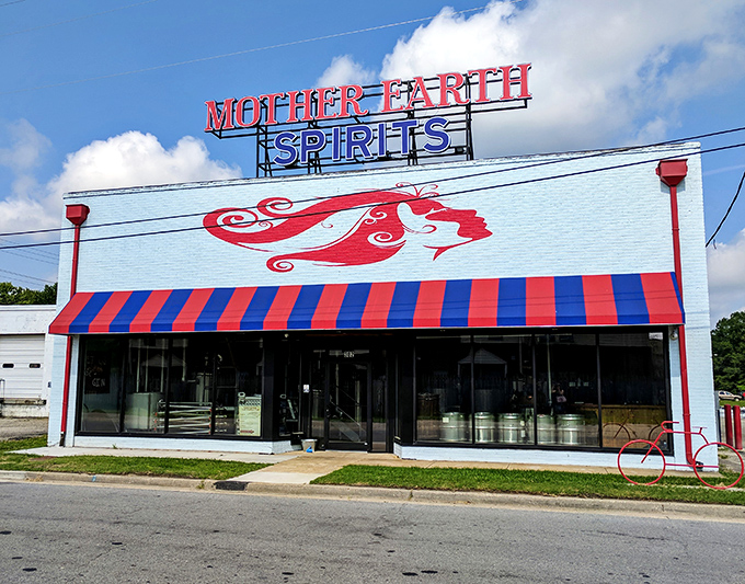 Mother Earth Spirits' vibrant fa&ccedil;ade promises libations with local character. The kind of place where strangers become friends over a second round. 