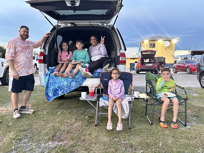 Family movie night reimagined&mdash;where SUVs become living rooms and tailgates transform into the best seats in the house.