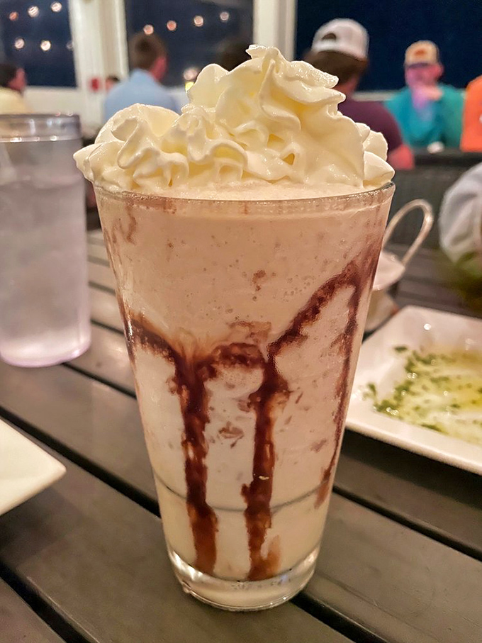 This isn't just a mudslide&mdash;it's dessert and cocktail having a beautiful romance in a glass, topped with a cloud of whipped cream.