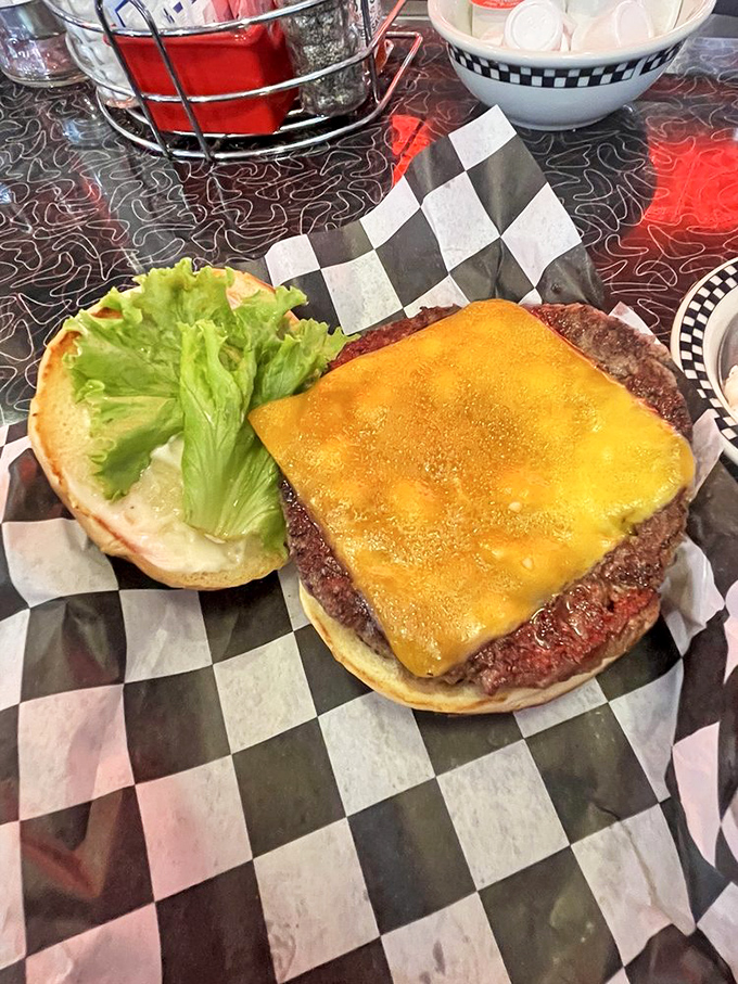 10. nutcracker cheeseburgeraA proper diner cheeseburger doesn't need fancy aioli or artisanal buns&mdash;just perfectly melted cheese, a substantial patty, and the confidence to let simplicity shine.