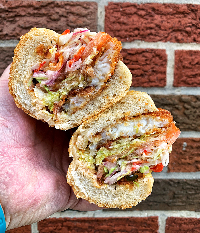 This Italian tuna hoagie has more layers than your favorite mystery novel, and solving the delicious puzzle requires only your appetite.