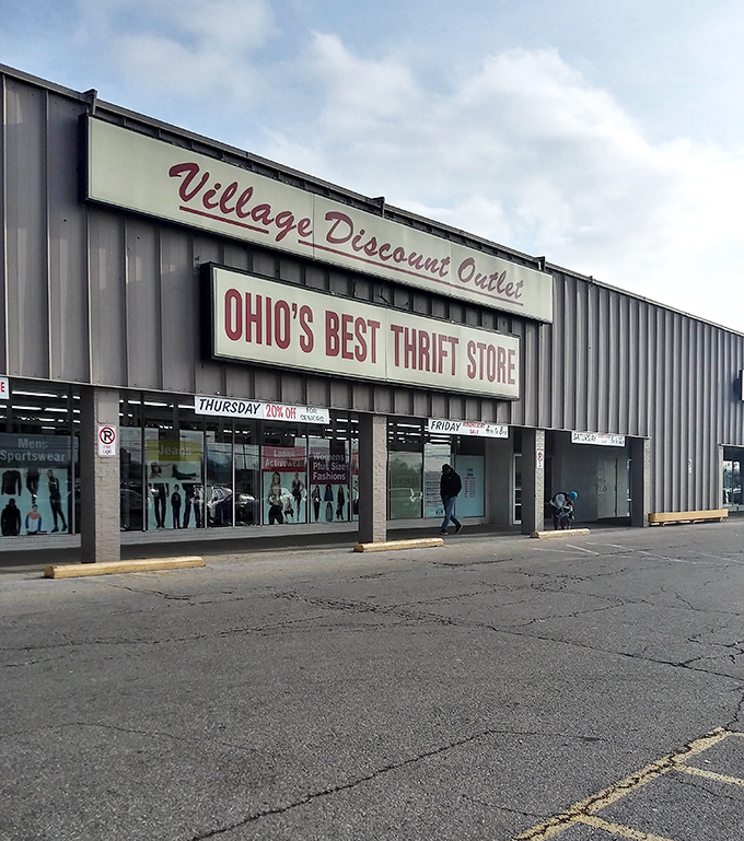 Even the parking lot promises adventure &ndash; that gray exterior hides treasures worthy of a pirate's map.