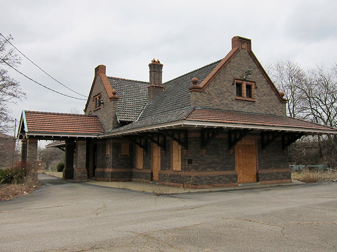 This historic train station has the architectural equivalent of good bones. You can almost hear the whistles of trains long departed.