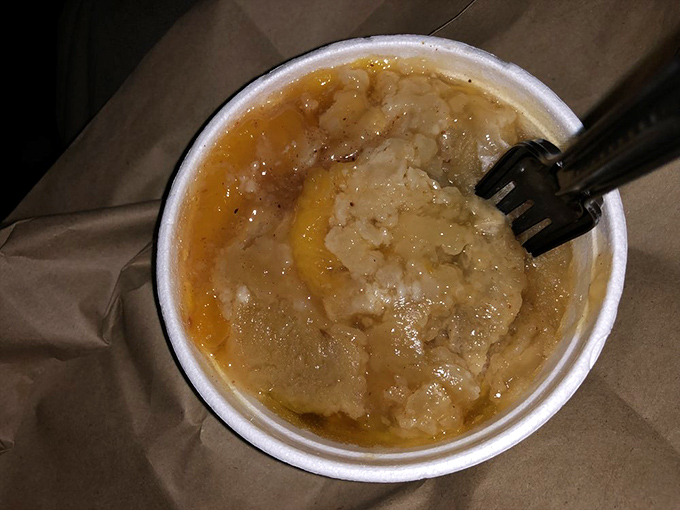 That peach cobbler isn't just dessert&mdash;it's the grand finale to a symphony of Southern flavors, warm and comforting like a Georgia summer evening.