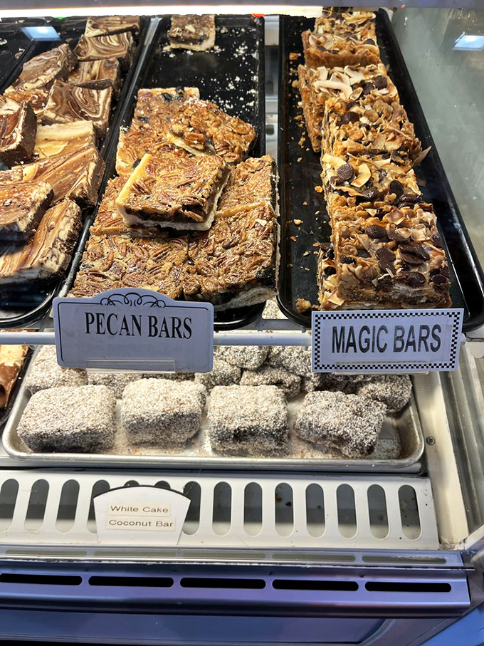 Pecan and magic bars that live up to their name&mdash;one bite and you'll believe David Copperfield himself conjured these sweet, nutty treasures.