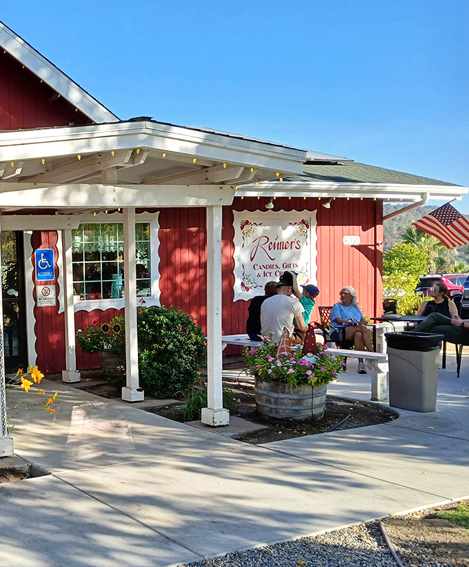 Reimer's Candies serves nostalgia by the scoop, where ice cream tastes better under string lights and mountain air.