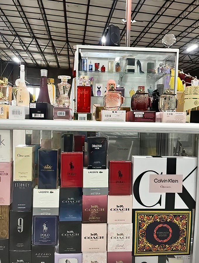 Designer fragrances at flea market prices make luxury accessible to everyday people seeking elegance.