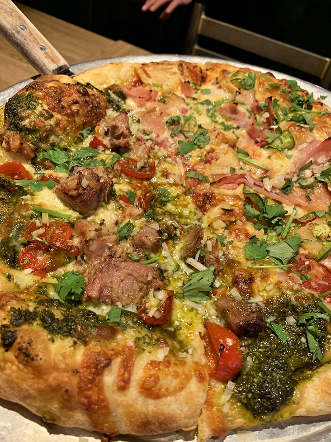 Two pizzas that represent the eternal struggle between adventure and comfort in every delicious bite.