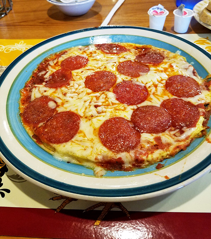 Pizza that proves you don't need a wood-fired Italian oven to achieve greatness&mdash;just cheese that bubbles and pepperoni that curls at the edges.