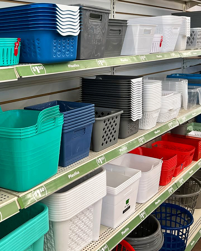 Container nirvana for organization enthusiasts! Marie Kondo would approve of these stackable solutions that spark joy without sparking credit card debt.