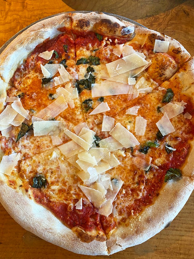 Shaved Parmesan adds the exclamation point to this cheese lover's dream&mdash;proof that "too much cheese" is a myth.