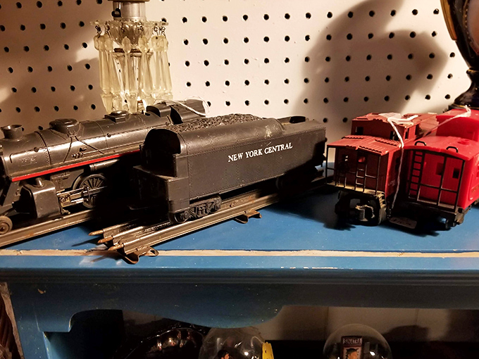 For model train enthusiasts, this New York Central engine isn't just a toy&mdash;it's the centerpiece of miniature worlds waiting to be built.