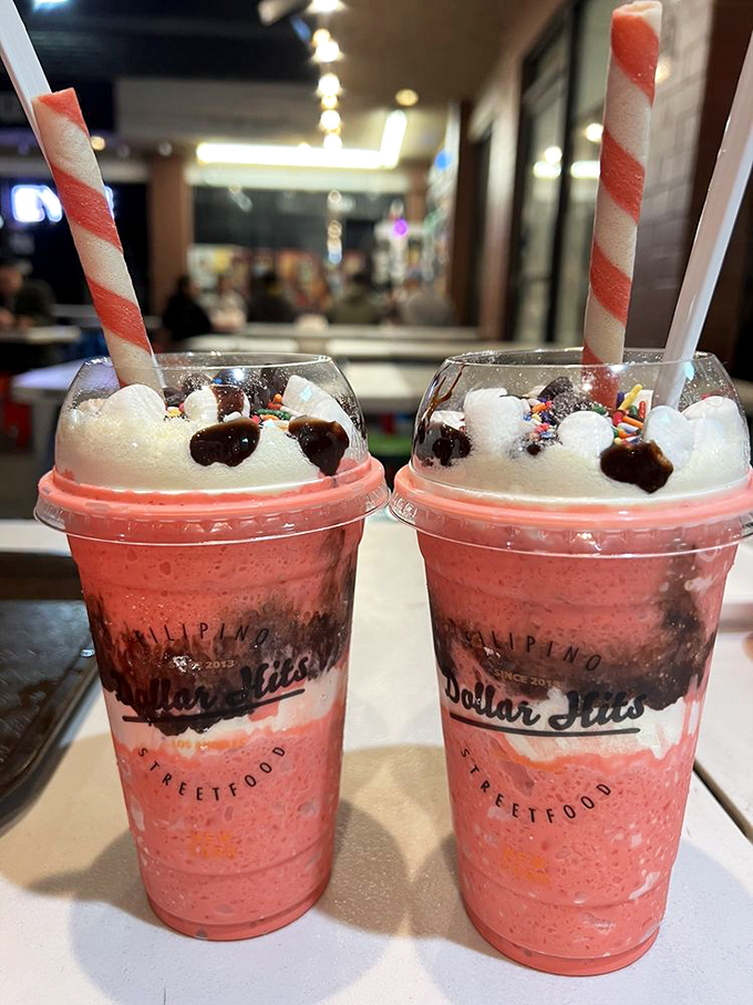 These aren't just dessert drinks; they're Filipino halo-halo in disguise &ndash; sweet, colorful chaos in a cup that makes milkshakes look boring.