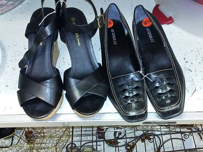 These shoes weren't made for walking away from. Someone else's "too tight" becomes your "just right" at a fraction of retail.