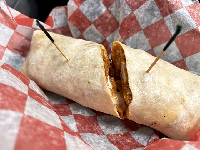 The wrap &ndash; for those rare moments when you need your Chubby's fix but have important meetings later. All the flavor, slightly less shirt endangerment.