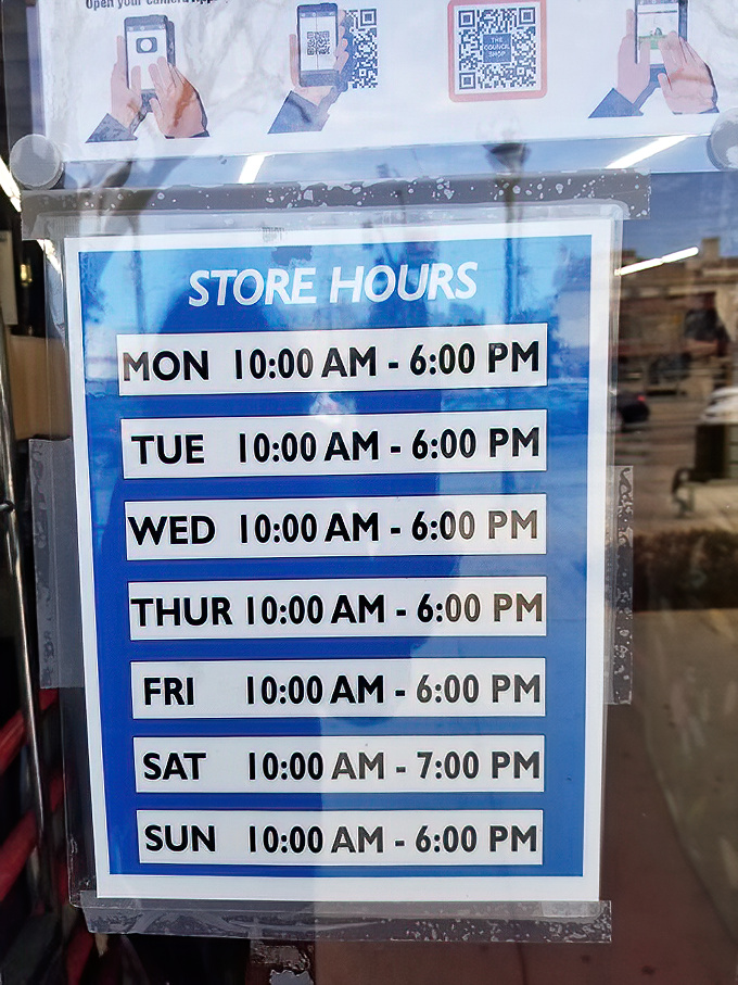 Open seven days a week, The Council Shop understands that the thrift hunting urge can strike at any time—even on Sundays!