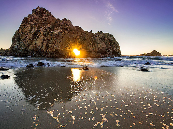 When the sun hits that keyhole just right, it's pure California magic &ndash; no Instagram filter needed.