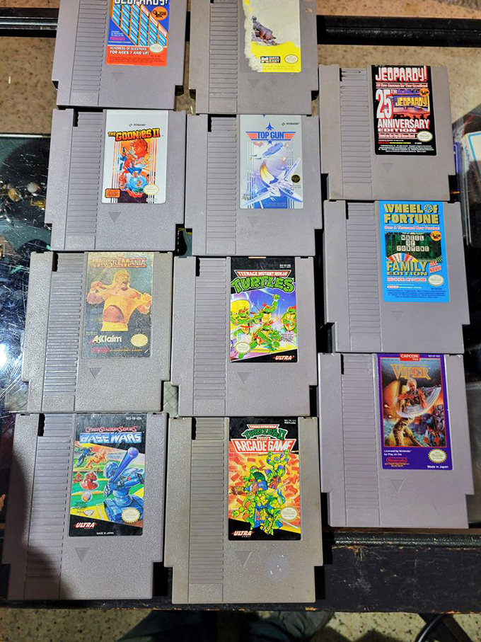 Remember when gaming meant cartridges bigger than your phone? These vintage treasures bring back Saturday morning memories.