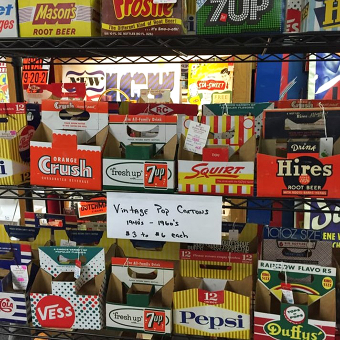 The soda aisle of your grandparents' memories&mdash;these vintage pop cartons from the '40s and '50s make modern packaging look positively boring.