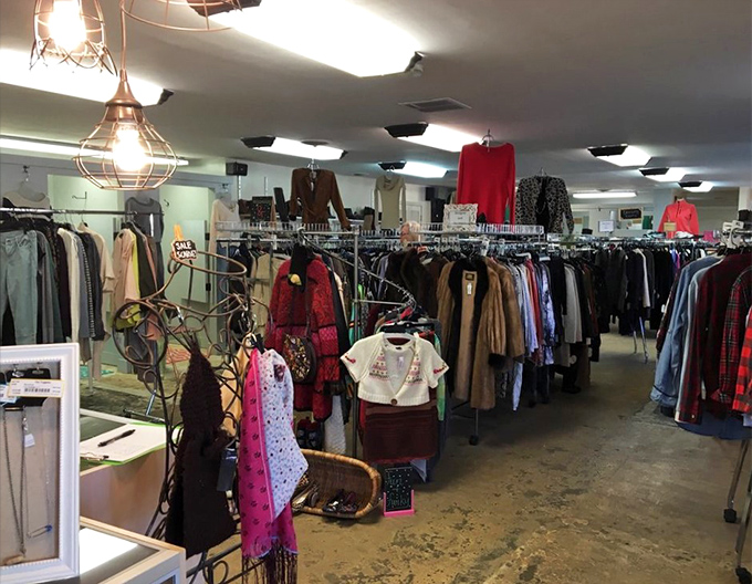 A circular rack of possibility&mdash;each hanger a portal to reinvention. The fashion equivalent of a well-stocked buffet.