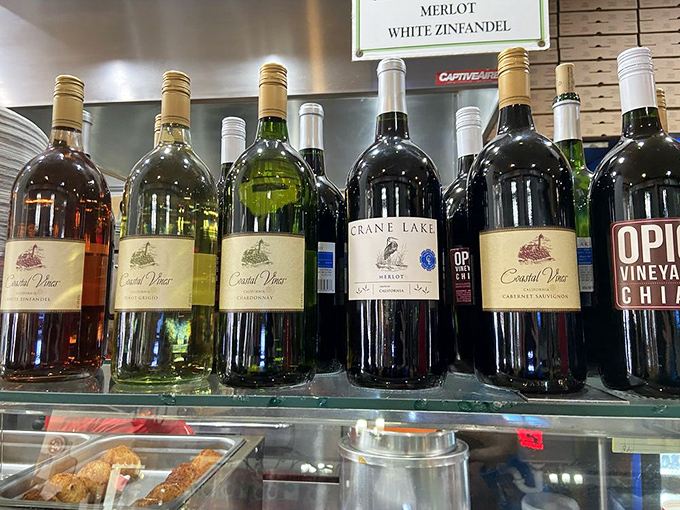 A selection of wines that proves Pizza Time understands that great pizza deserves proper liquid companionship, not just a casual beverage fling. 