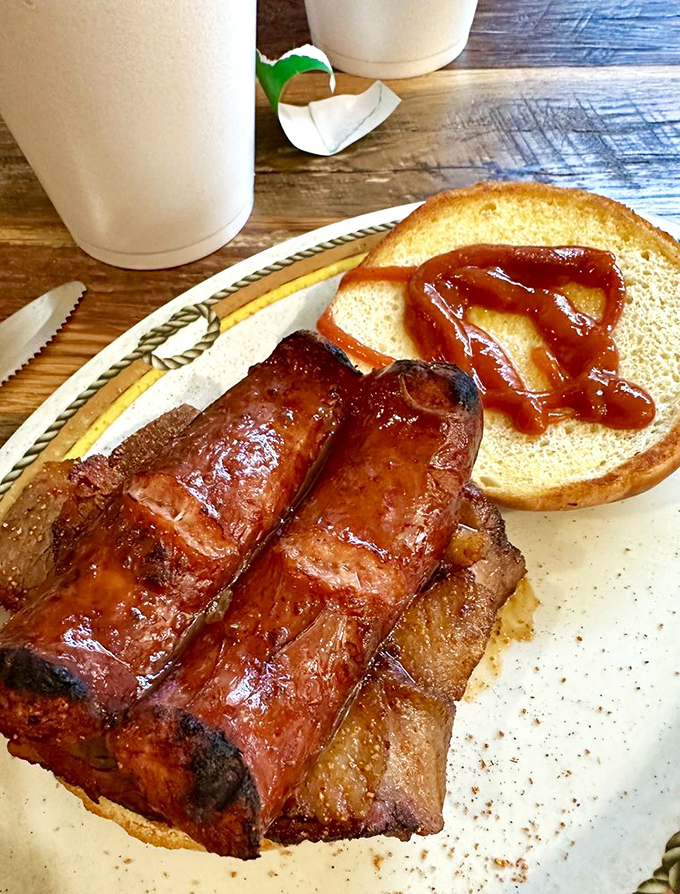 The Alamo sandwich: a Texas-sized flavor declaration of independence from boring lunches. No one will remember the calories, just the satisfaction.