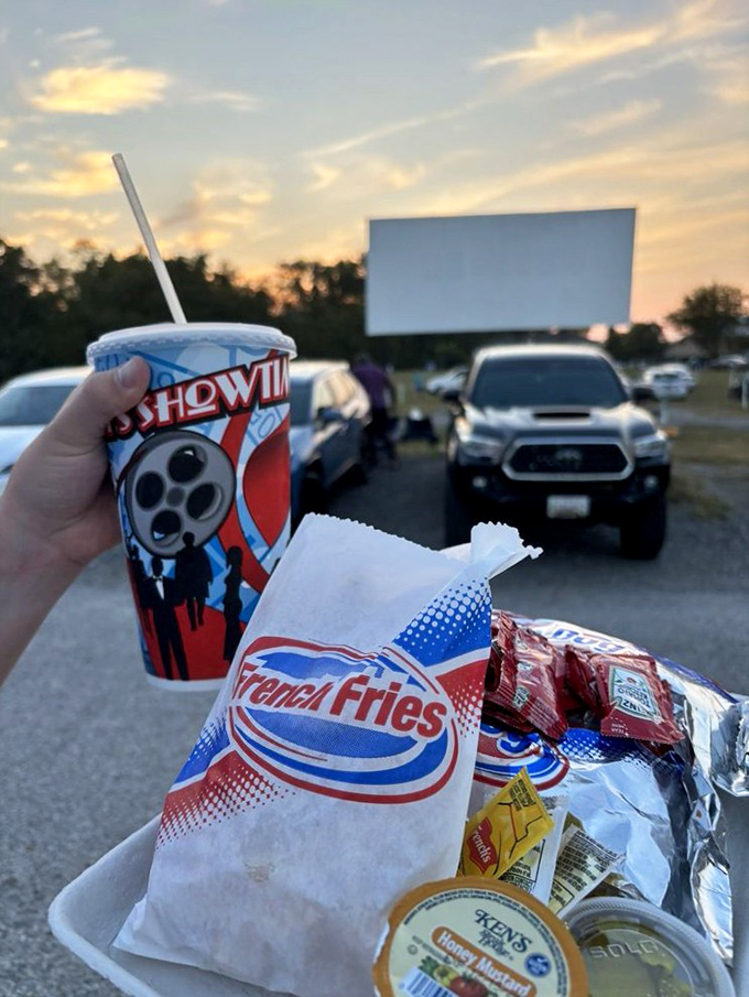 Drive-in dining at its finest&mdash;where French fries and soda become gourmet fare when consumed with the perfect cinematic pairing.