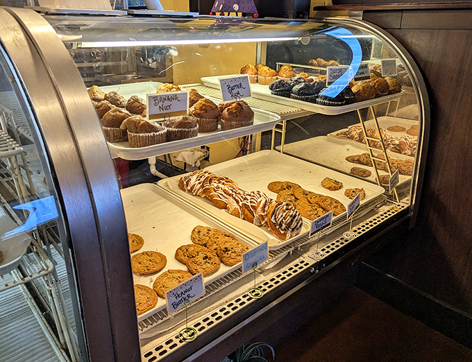 The bakery case &ndash; where willpower goes to die and "I'll just have one bite" becomes the lie you tell yourself before breakfast.