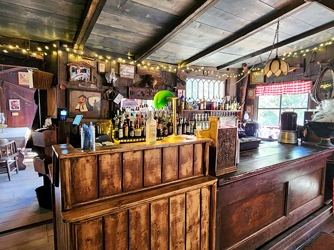 Liquid history: This isn't just a bar&mdash;it's a time machine where every bottle holds spirits in more ways than one.