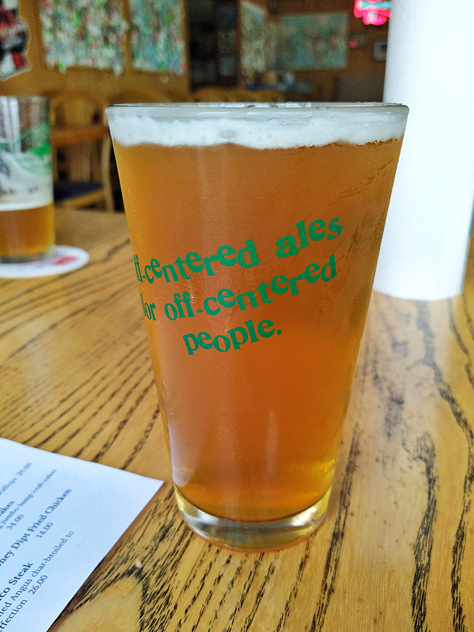 "Unfiltered ales for oil-centered people"&mdash;a glass of liquid amber that proves great seafood deserves equally thoughtful beverage companions.