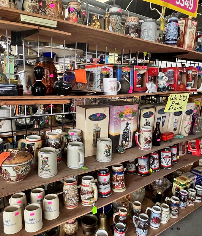 Beer stein paradise&mdash;where drinking vessels become family heirlooms and conversation pieces that tell stories even when they're empty.