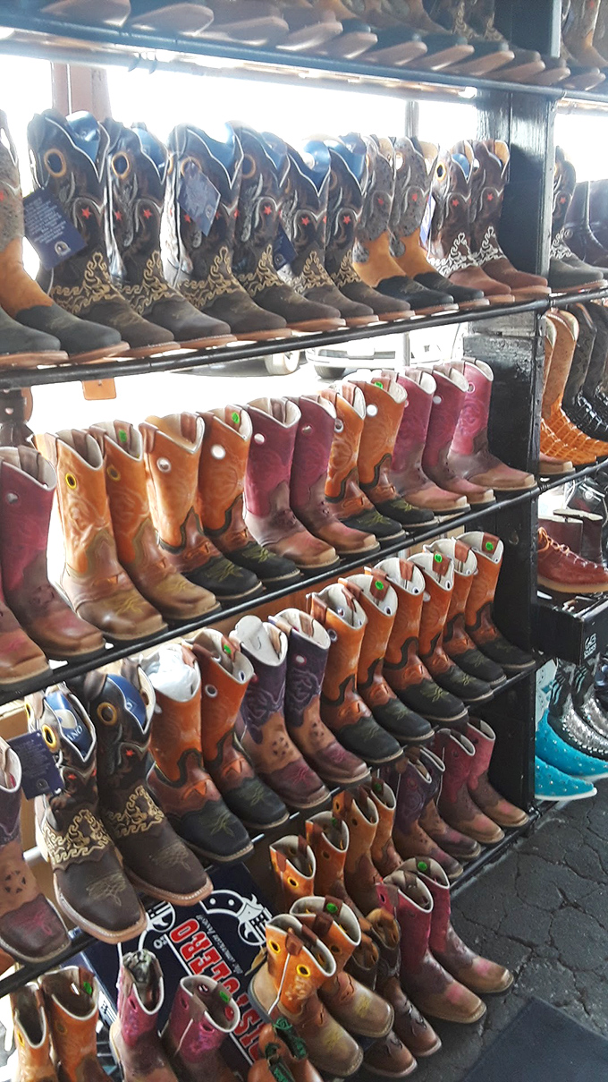 Cowboy couture at its finest&mdash;these boots weren't made just for walking but for transforming any outfit from "casual Friday" to "rhinestone cowboy" in seconds flat.