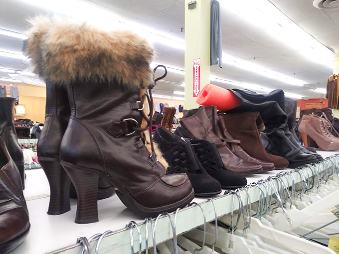 Boot boulevard! From practical snow stompers to that fur-trimmed number that channels your inner 1970s rock star.