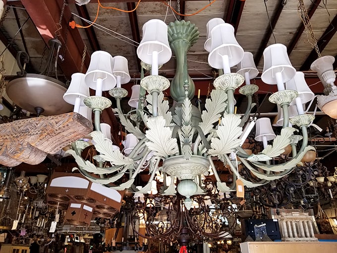 This chandelier brings more drama to a room than your favorite soap opera and infinitely more class.