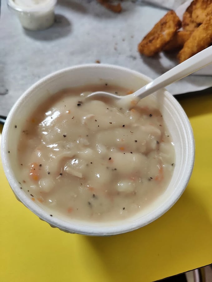 A hearty chicken soup that grandmothers everywhere would approve of&mdash;comfort in a cup on those brutal Illinois winter days.