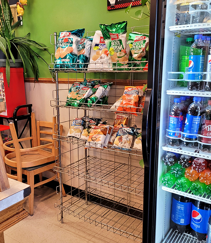 The chip rack &ndash; that beautiful bridge between "I'm still a little hungry" and "I probably shouldn't, but I'm going to anyway."