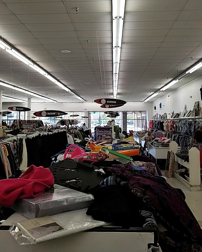 The checkout area reveals Value World's Michigan footprint. Other locations await across metro Detroit, each with its own unique inventory and treasure-hunting potential.