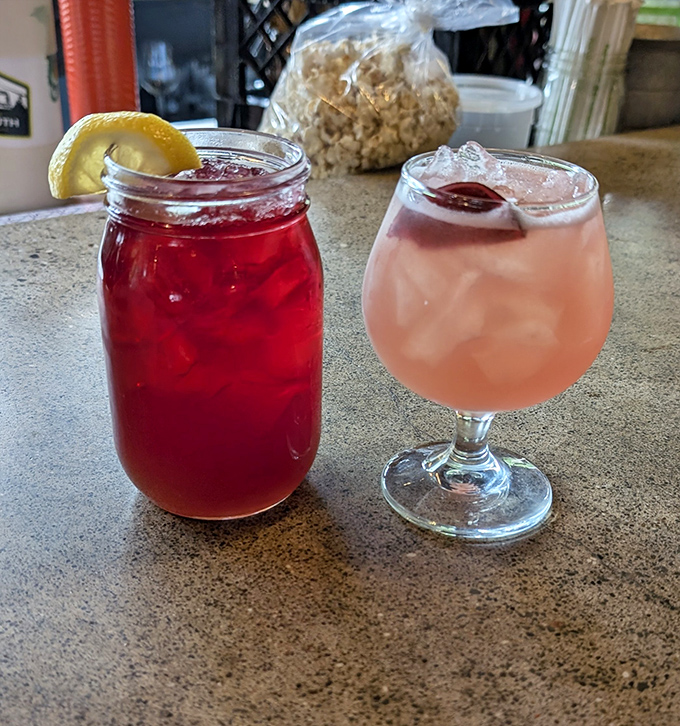 Cocktails that look like they belong in a summer daydream&mdash;refreshing, colorful, and guaranteed to make waiting for your meatballs a pleasure.
