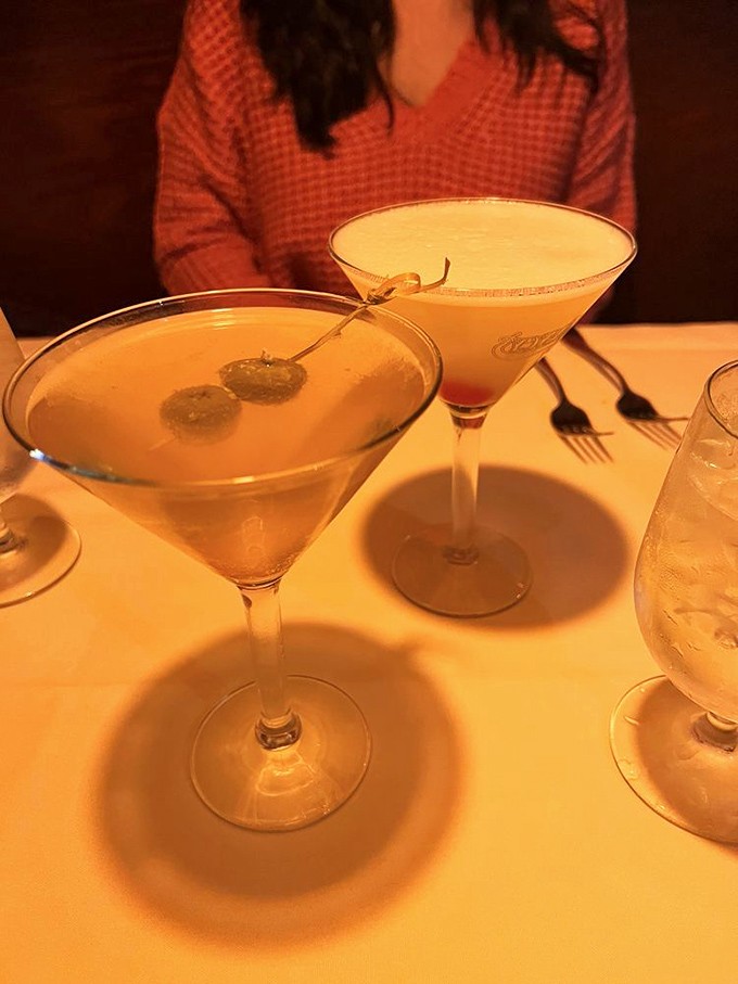 Cocktails crafted with the same attention to detail that makes every aspect of dining here special.