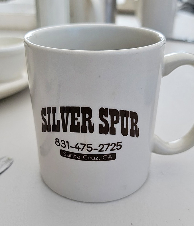 A simple white mug that promises infinite refills of liquid motivation&mdash;the unsung hero of every great breakfast experience.