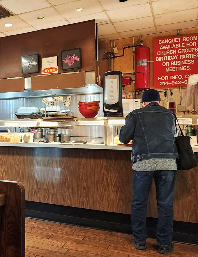 Where the magic happens &ndash; a no-nonsense counter where orders are placed, pleasantries exchanged, and memories begin their journey.