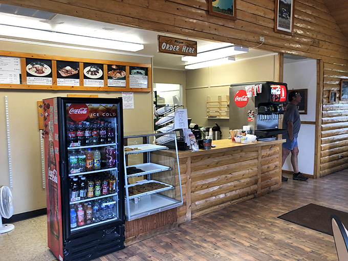 Order counter simplicity at its finest &ndash; where your pasty journey begins with a friendly smile and ends with contentment.