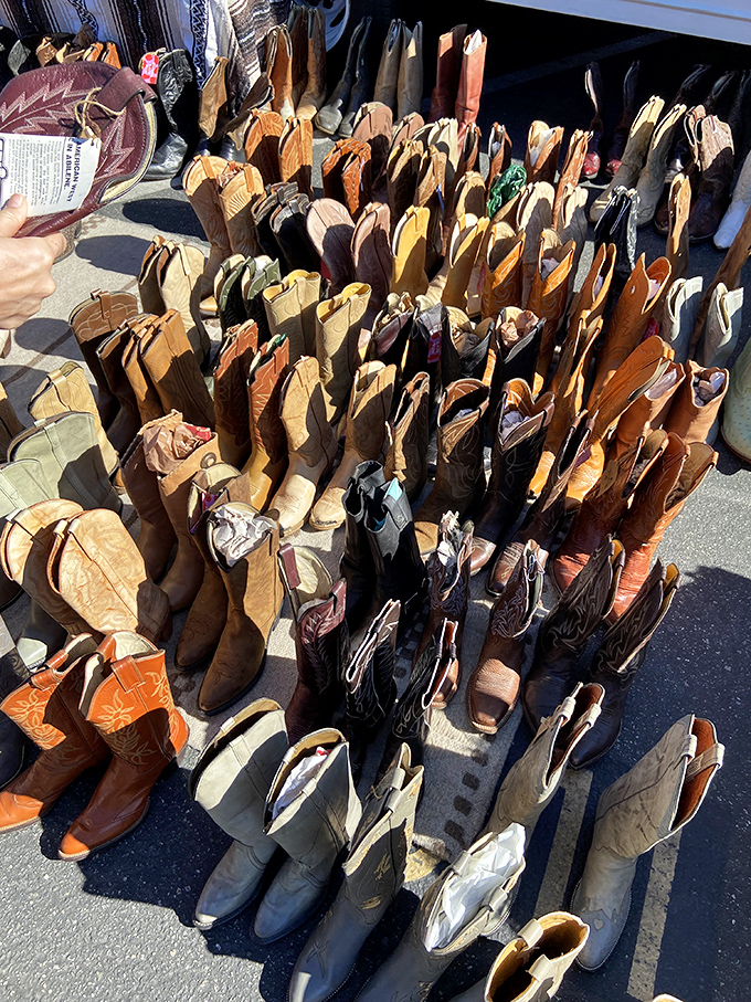 These boots weren't made just for walking&mdash;they're a leather library of Western style history, standing at attention like cowboys waiting for the dinner bell.