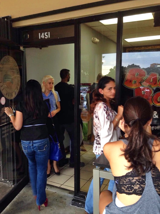 The line forms for a reason&mdash;when smoke signals this good waft through Pembroke Pines, people answer the call.