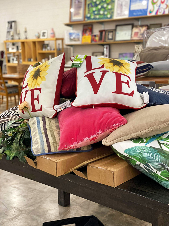 Love is always in season with these cheerful pillows. Add a pop of personality to your couch without breaking the decorating budget.