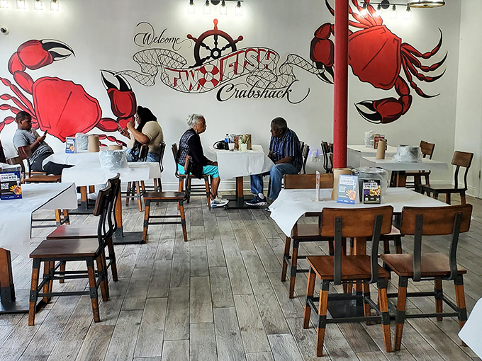 Where strangers become friends over shared glances that say, "Yes, I also have butter up to my elbows, and I regret nothing."