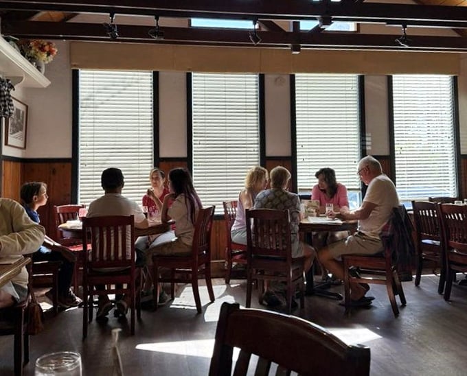 Where strangers become friends over coffee refills and shared breakfast epiphanies. The true Tahoe community table.