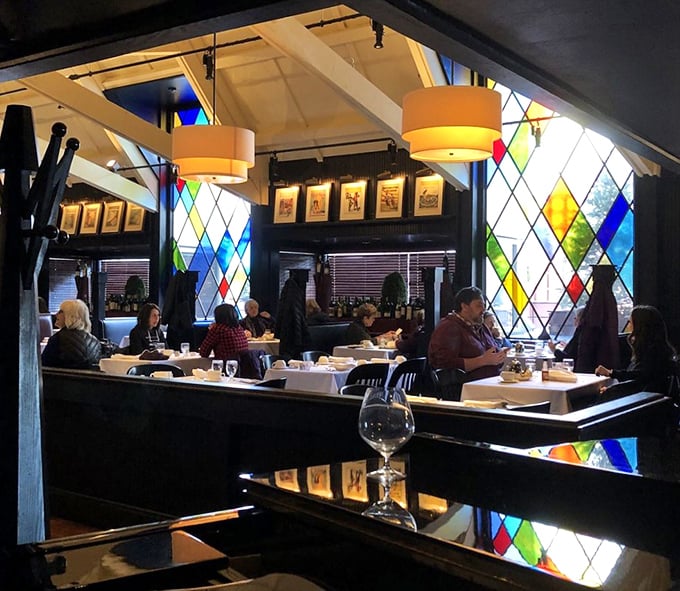 Those colorful stained glass windows transform ordinary light into something magical&mdash;just like what the kitchen does with ingredients.