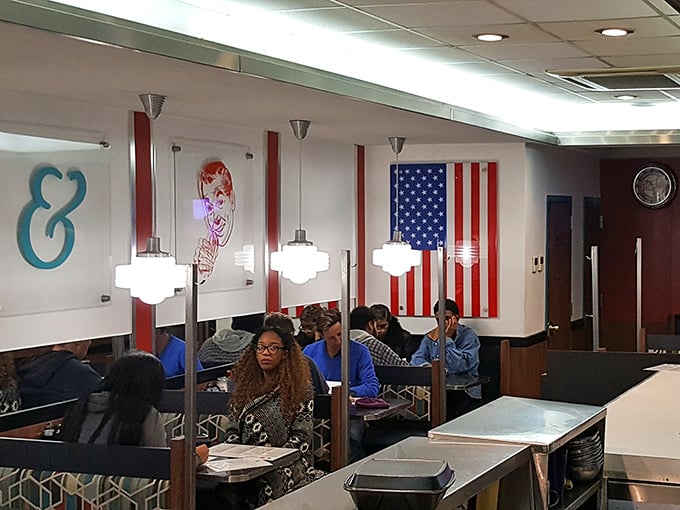 Where Baltimore's diverse population comes together over the universal language of "pass the syrup" and "yes, I'll have more coffee."