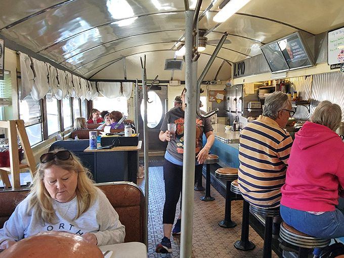 Where strangers become neighbors over breakfast. The true magic of diners happens when the community gathers around these tables and counter seats.